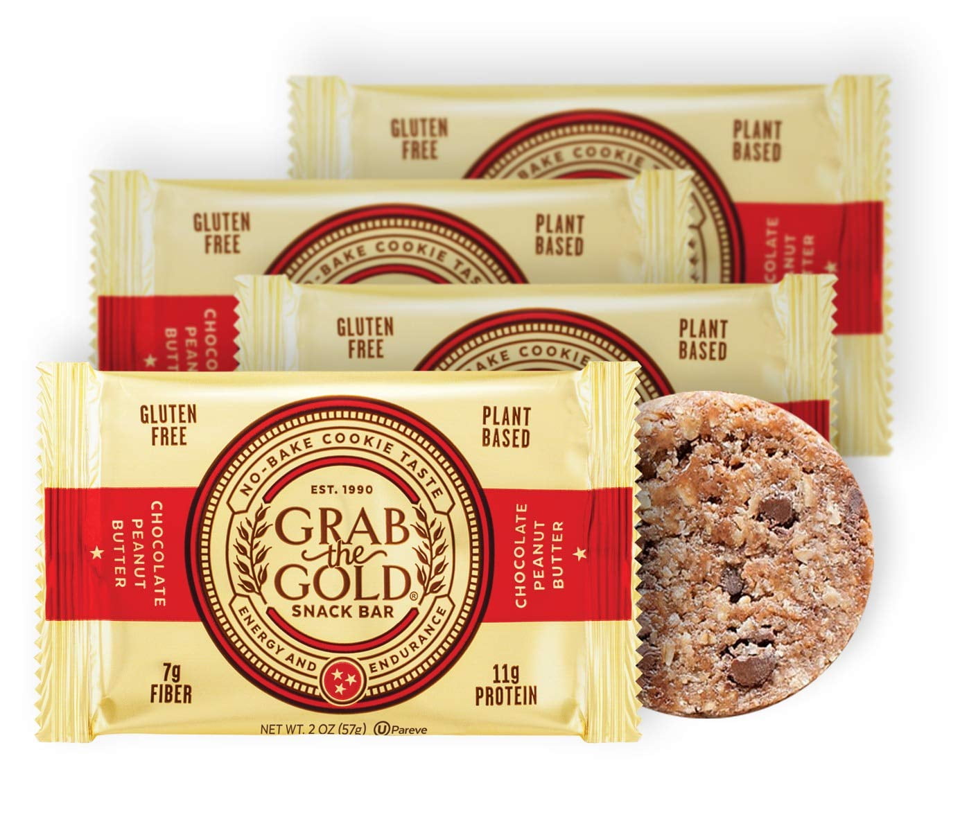 Snack Bars by Grab TGF4 The Gold - Organic, Gluten Free, Vegan, Kosher ...