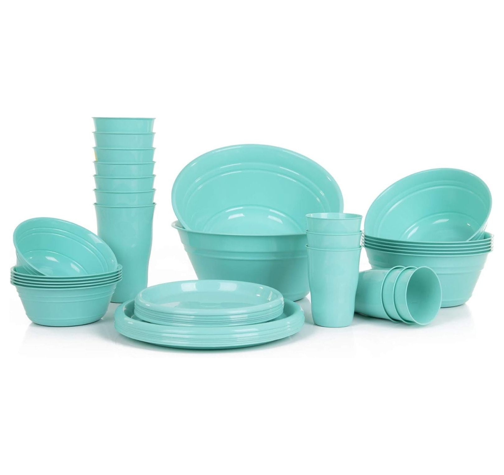 Snack Bowls (Party Set - 38pc) (Teal) - Walmart.com