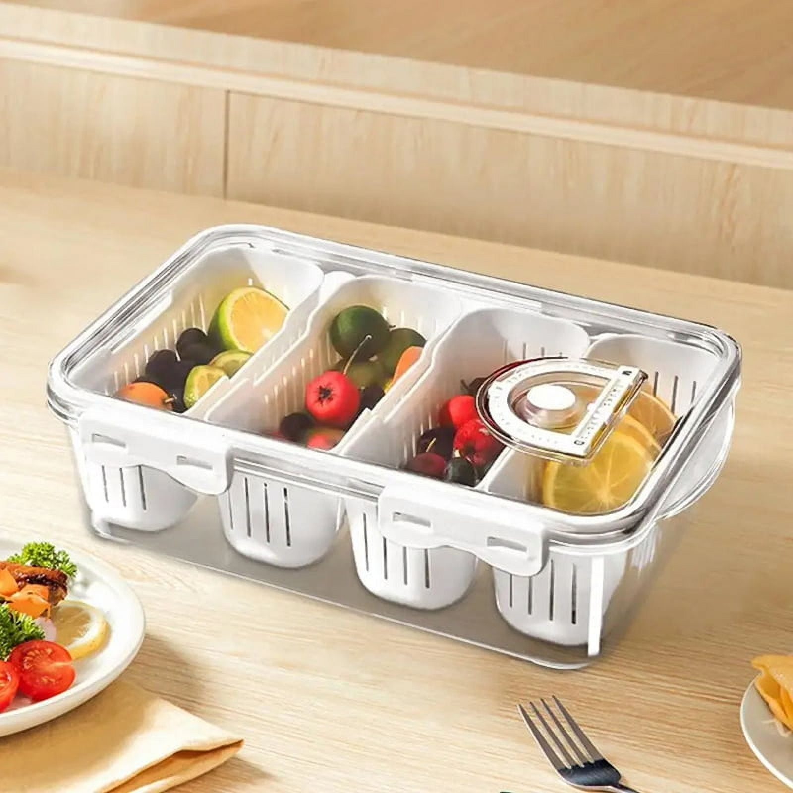 Snack Box Container Reusable Snackle Containers Outdoor Fruit Boxes ...