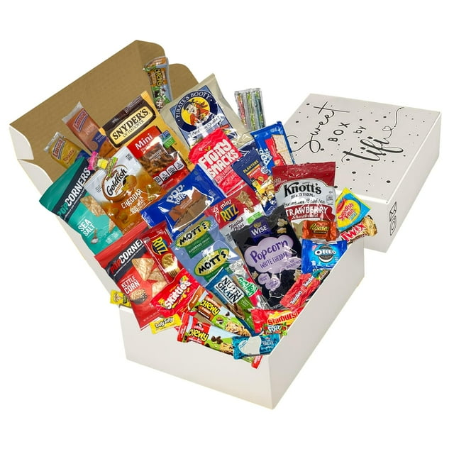 Snack Box, Cy Crave Box, Variety Pack Care Package, Assorted Mix of ...