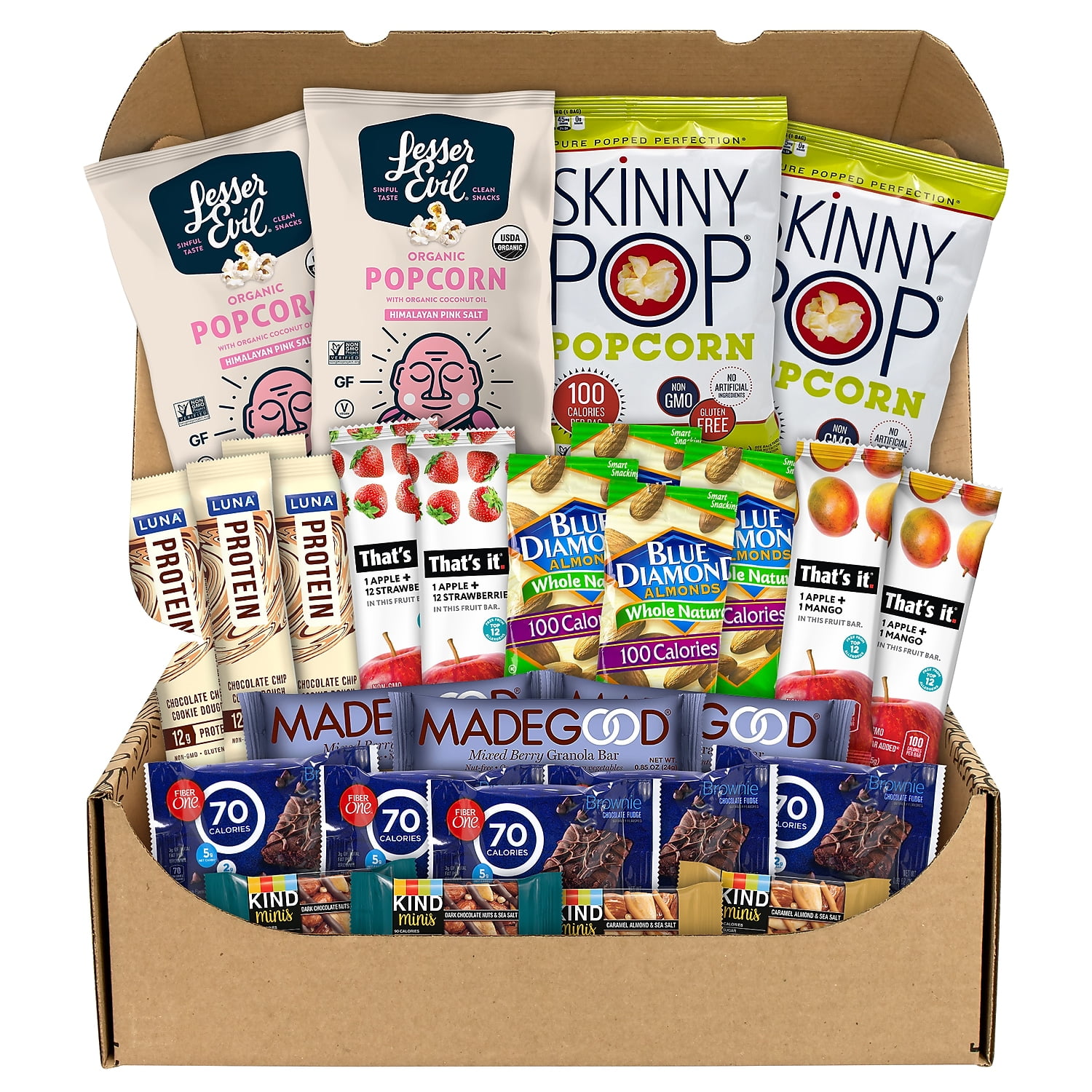 Snack Box Pros Low-Calorie Snack Box 700-S0128 - Walmart.com