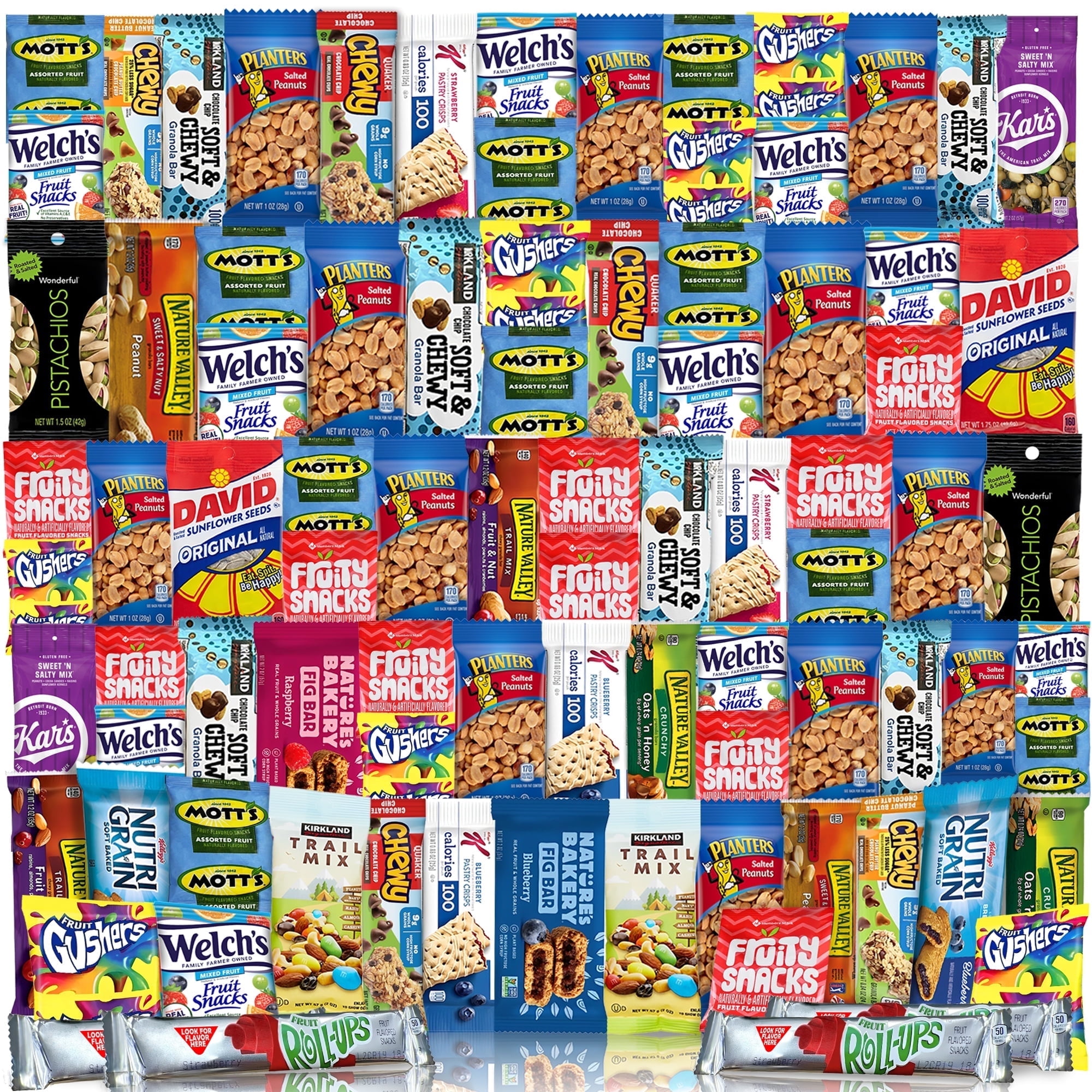 Snack Box Variety Gift Care Basket (84 Count) Gift Variety Assortment ...