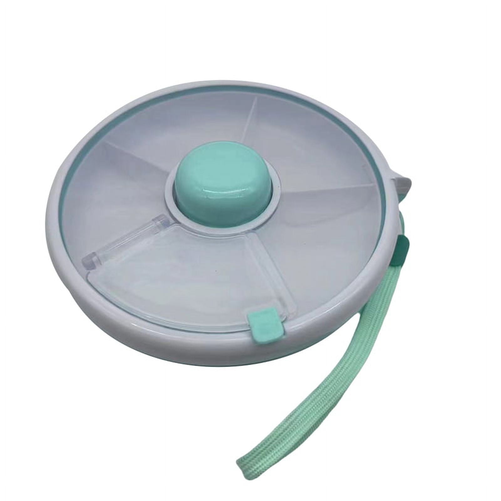 Snack Box with Compartments,Snack Spinner with Wristband,Kids Portable ...