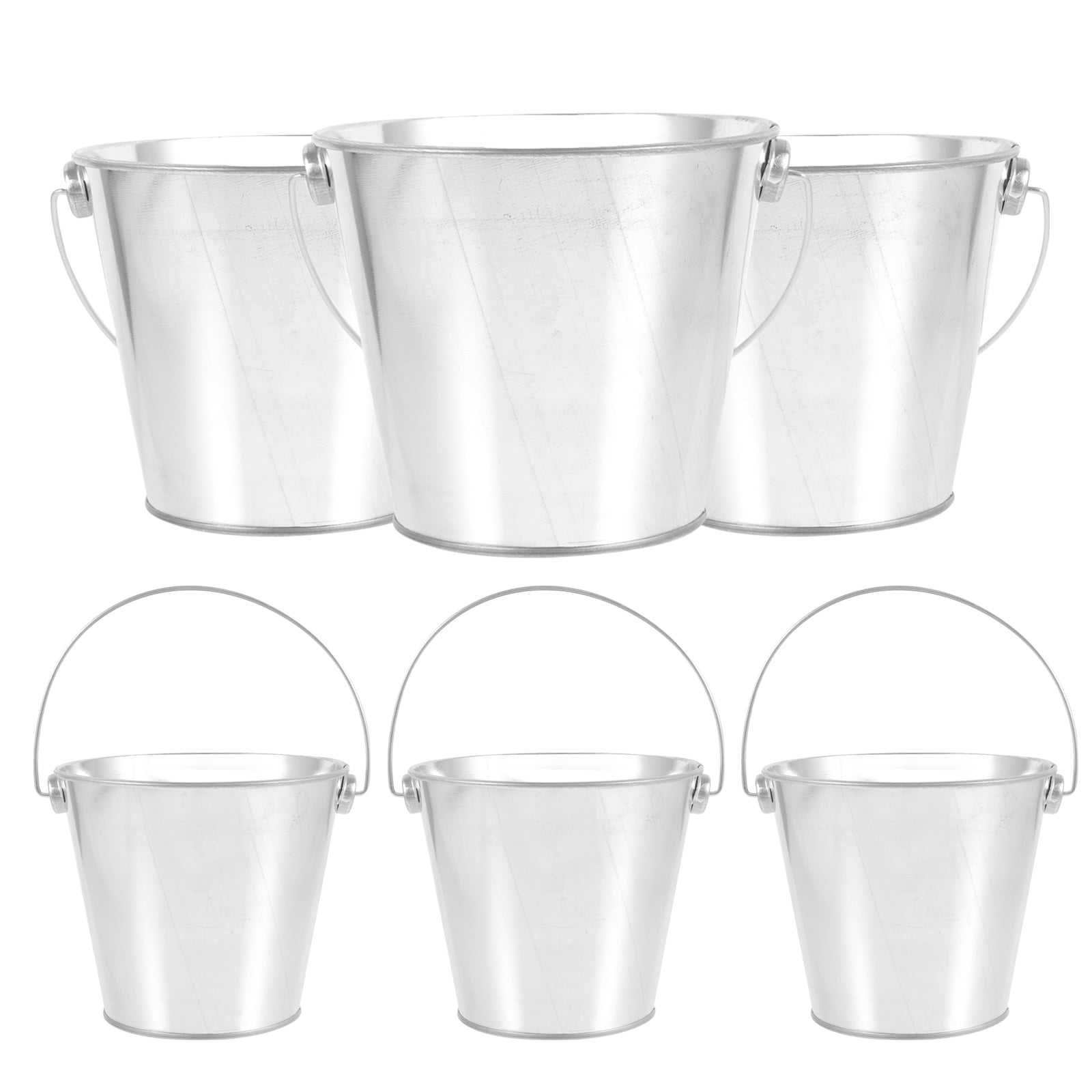 Snack Bucket French Fries Candy Barrel Tinplate Food Cactus Vase Child ...