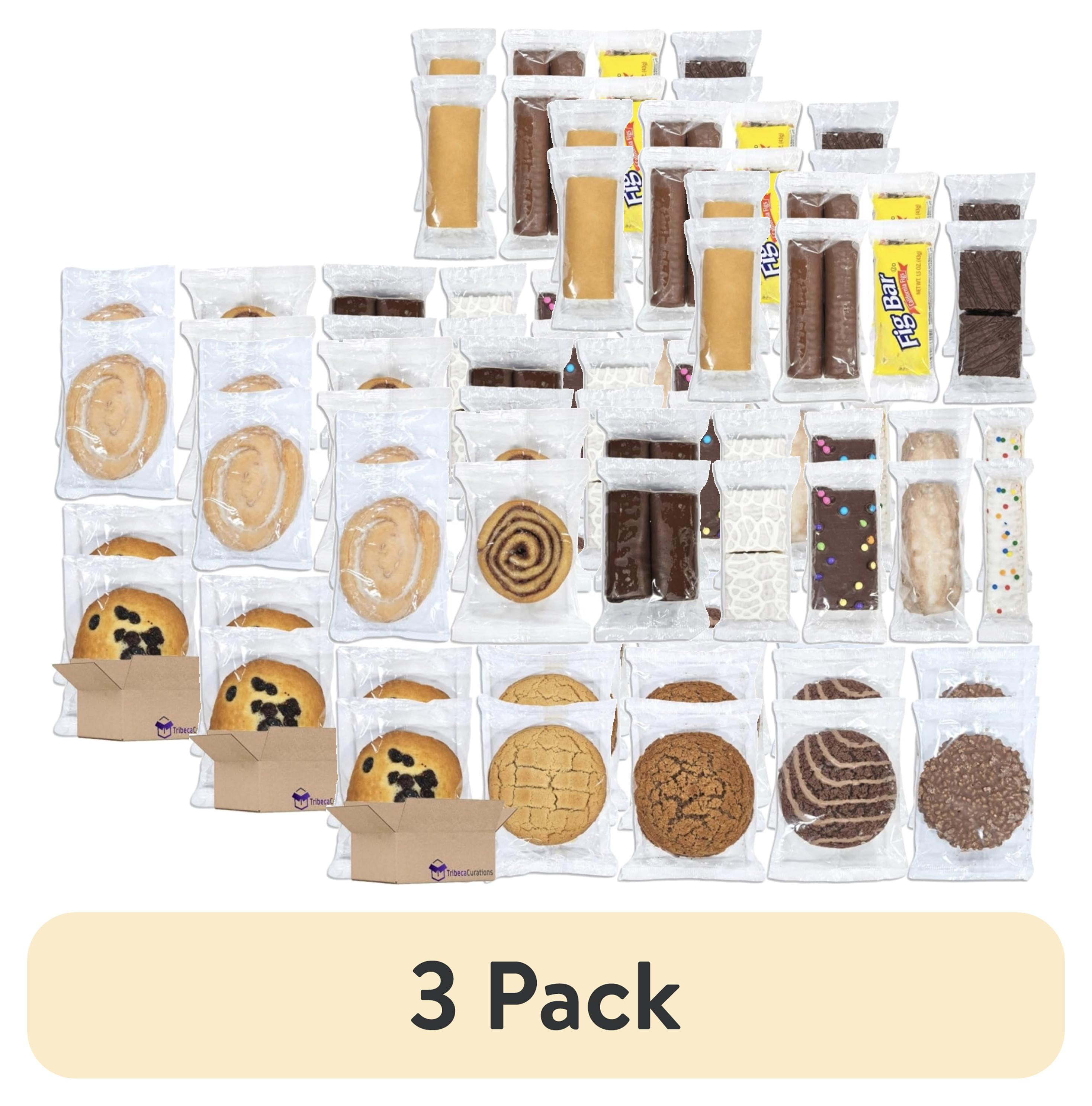 (3 pack) Little Debbie Snack Cake Bulk 40 Pack with 20 Unique Flavor ...