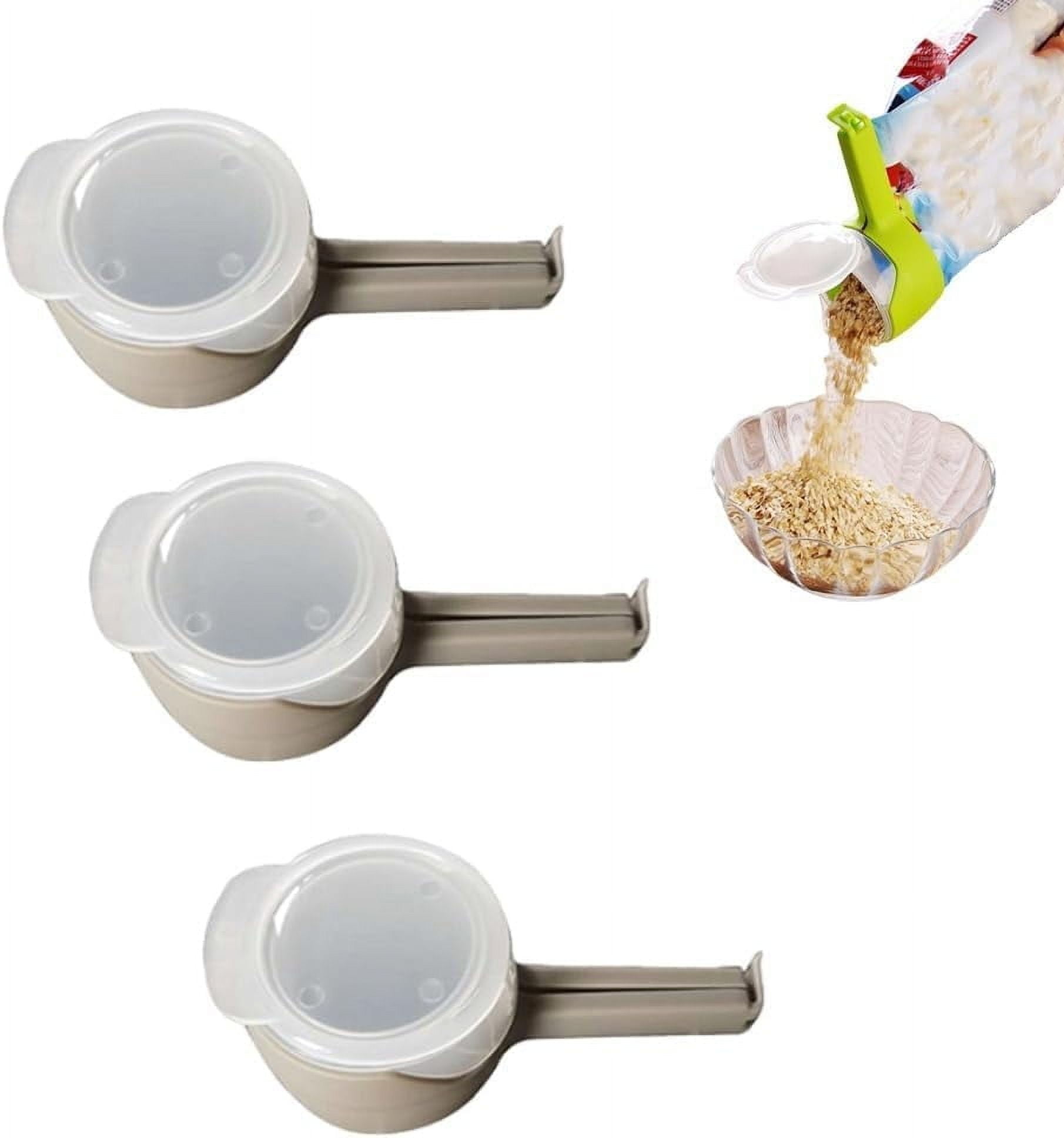 Snack Clips , Seal and Pour Bag Clip, Snack Clips Pour, Sealing Clips ...