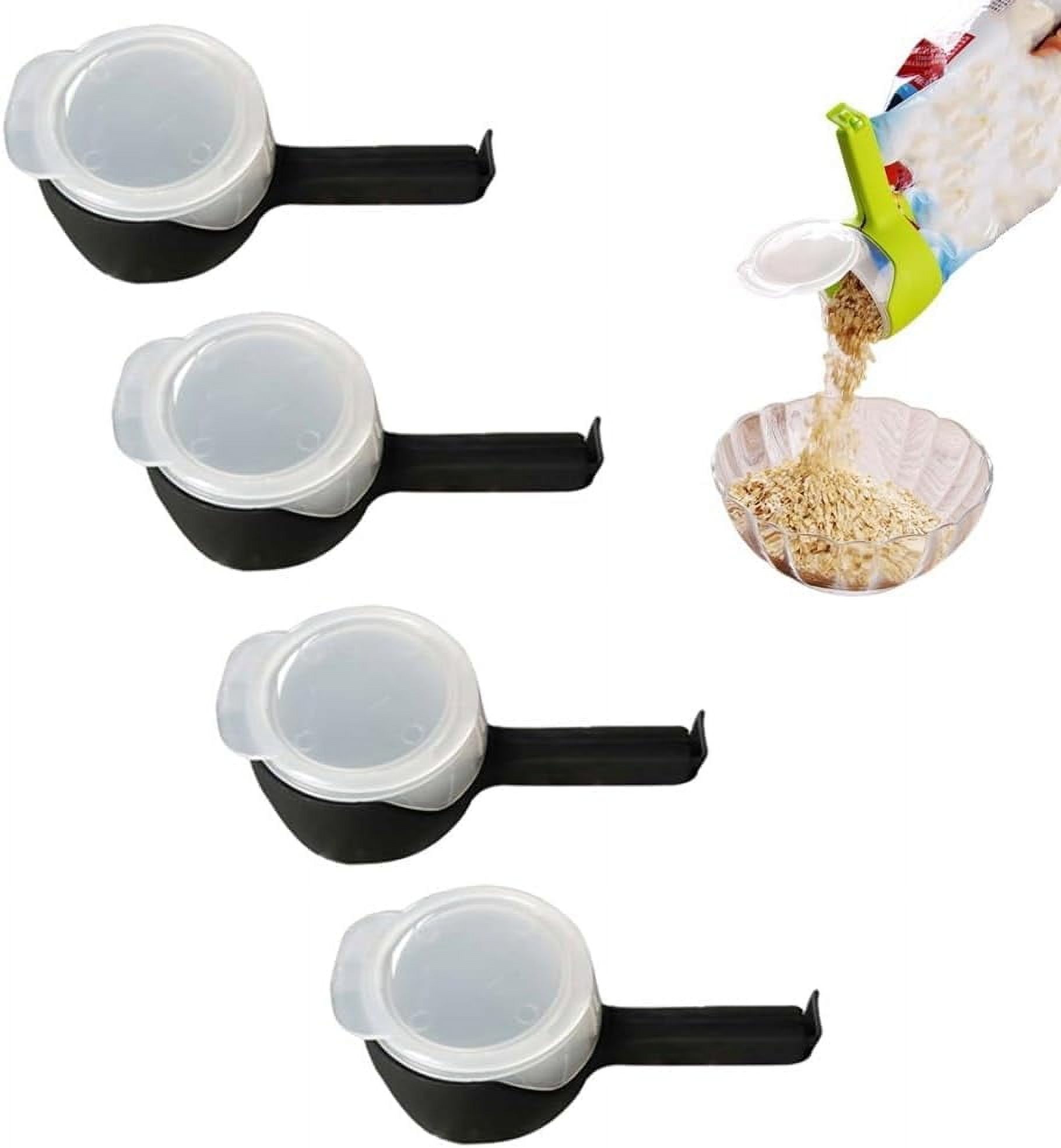 Snack Clips , Seal and Pour Bag Clip, Snack Clips Pour, Sealing Clips ...