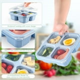Snack Containers,Lunch Box Containers,Reusable Compartment Snack Box ...