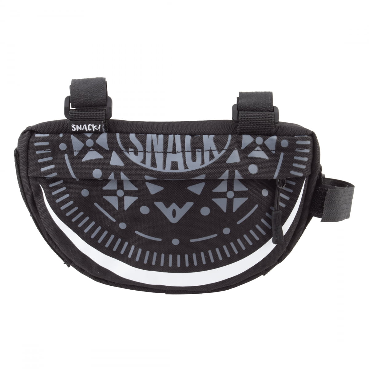 Snack! Cookie Sandwich Frame Bag Black Hook & Loop Straps - Walmart.com