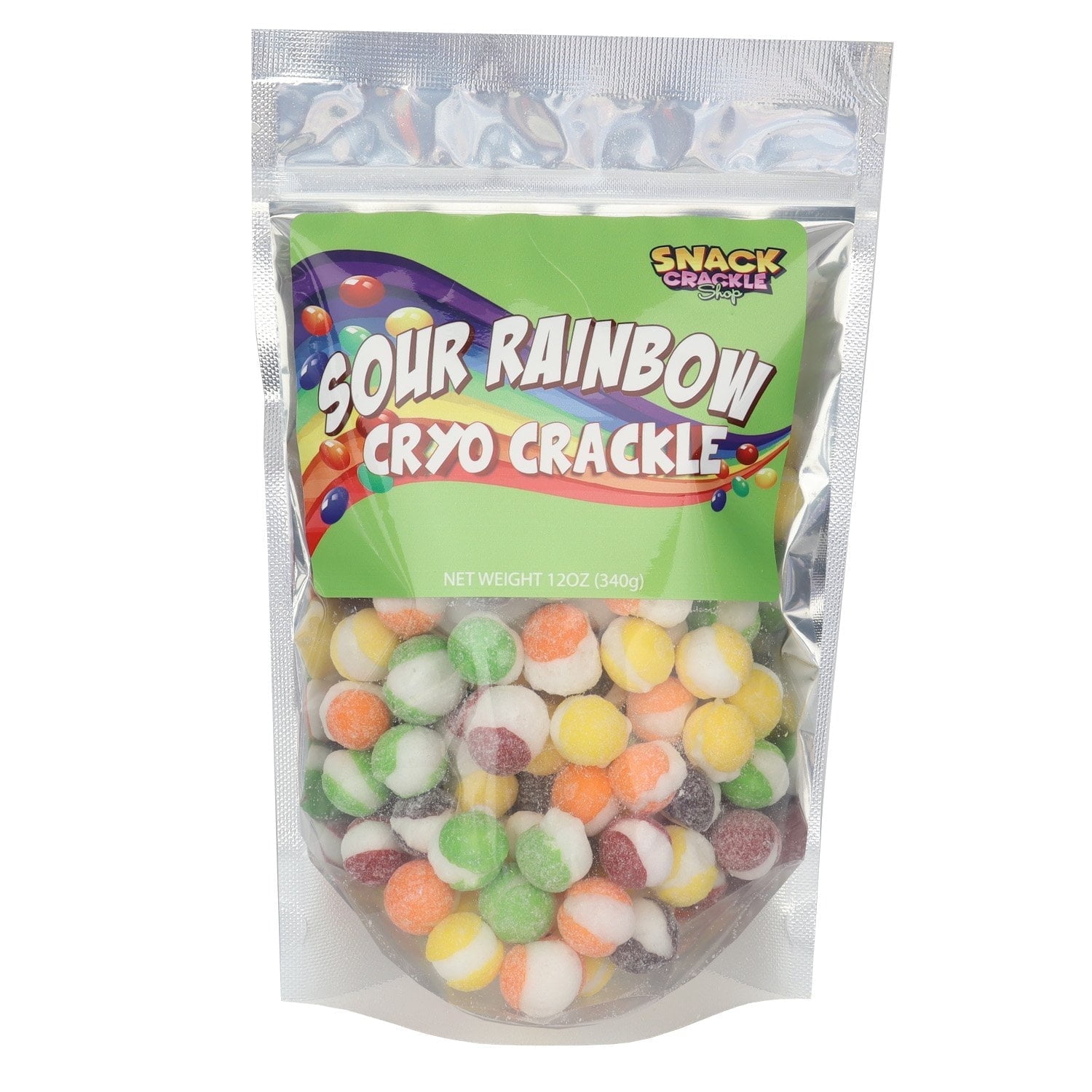 Snack Crackle Shop Sour Rainbow Cryo Crackle 4oz - Walmart.com