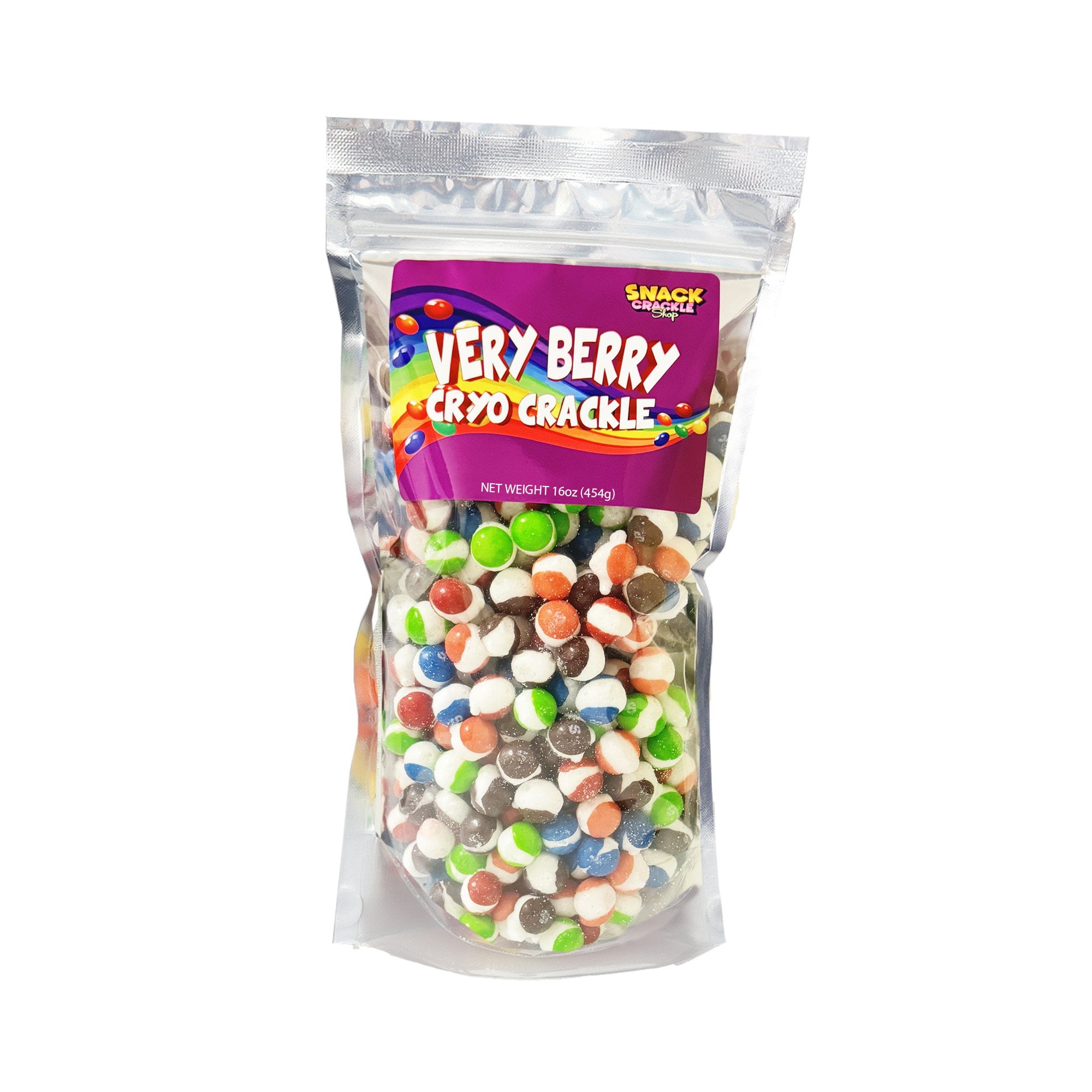 Snack Crackle Shop Very Berry Cryo Crackle 16oz 1 Pound - Walmart.com