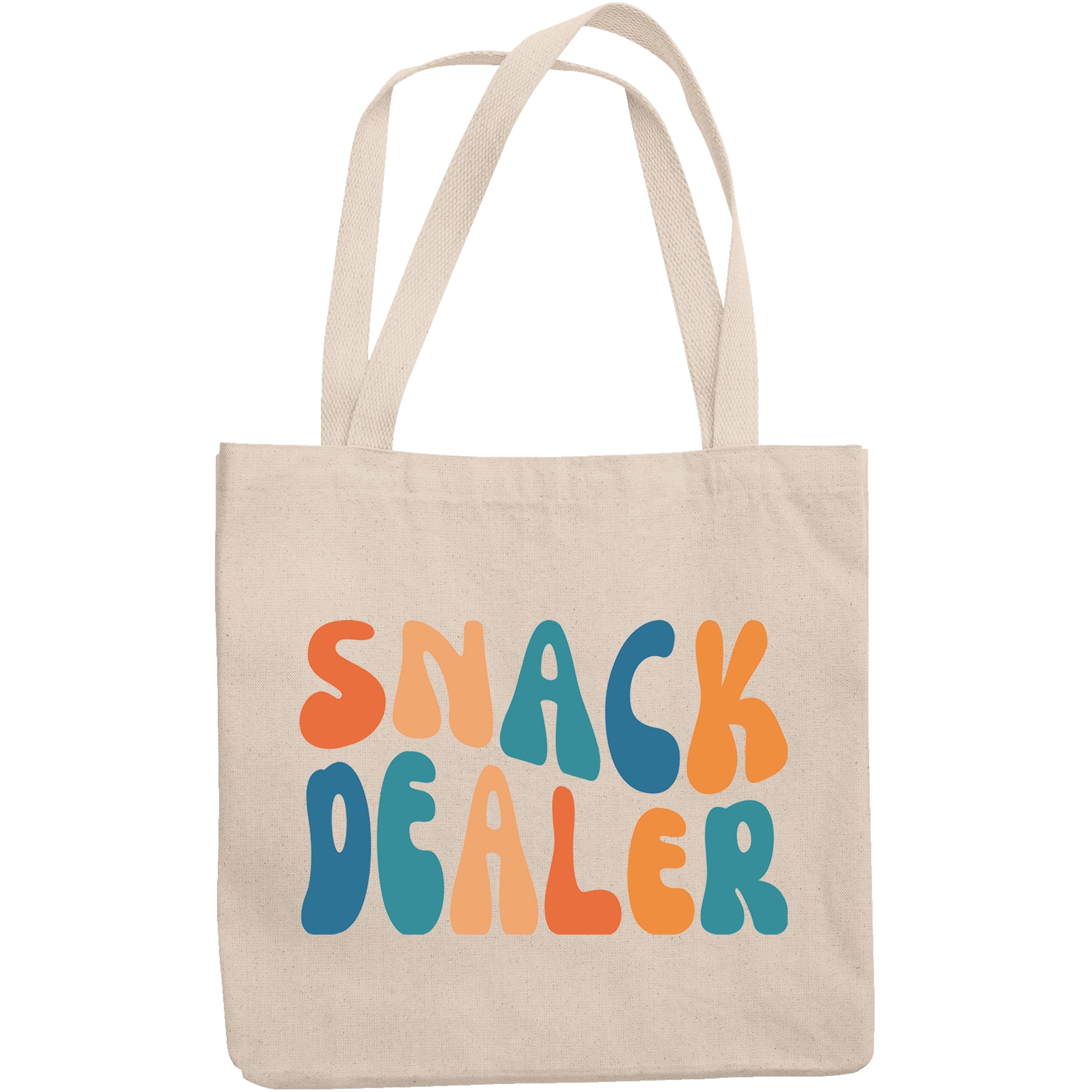 Snack Dealer, Funny Motherhood Themed, Groovy Retro Wavy Text Merch ...