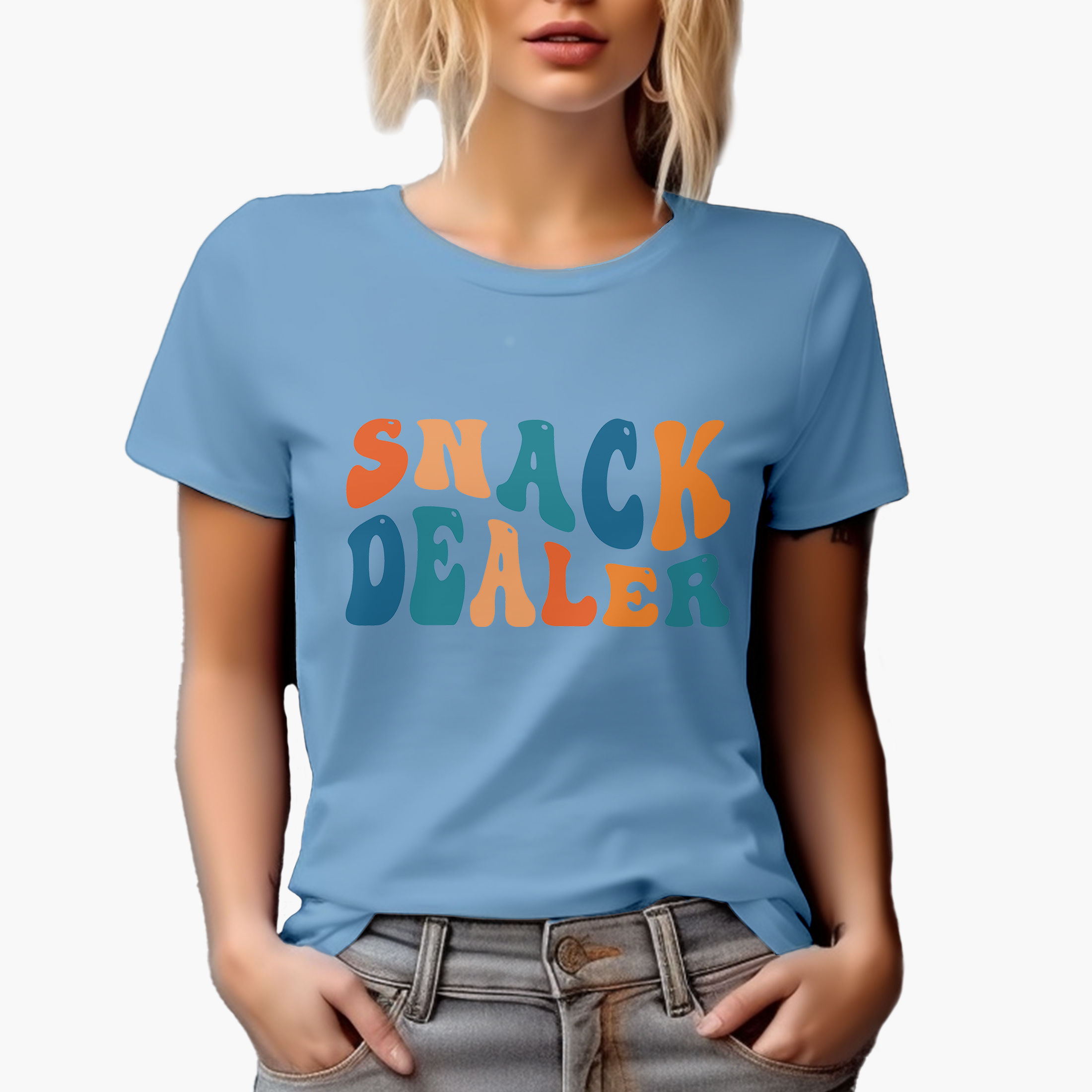Snack Dealer, Funny Name or Title for Moms or Mothers of Kids, Groovy ...