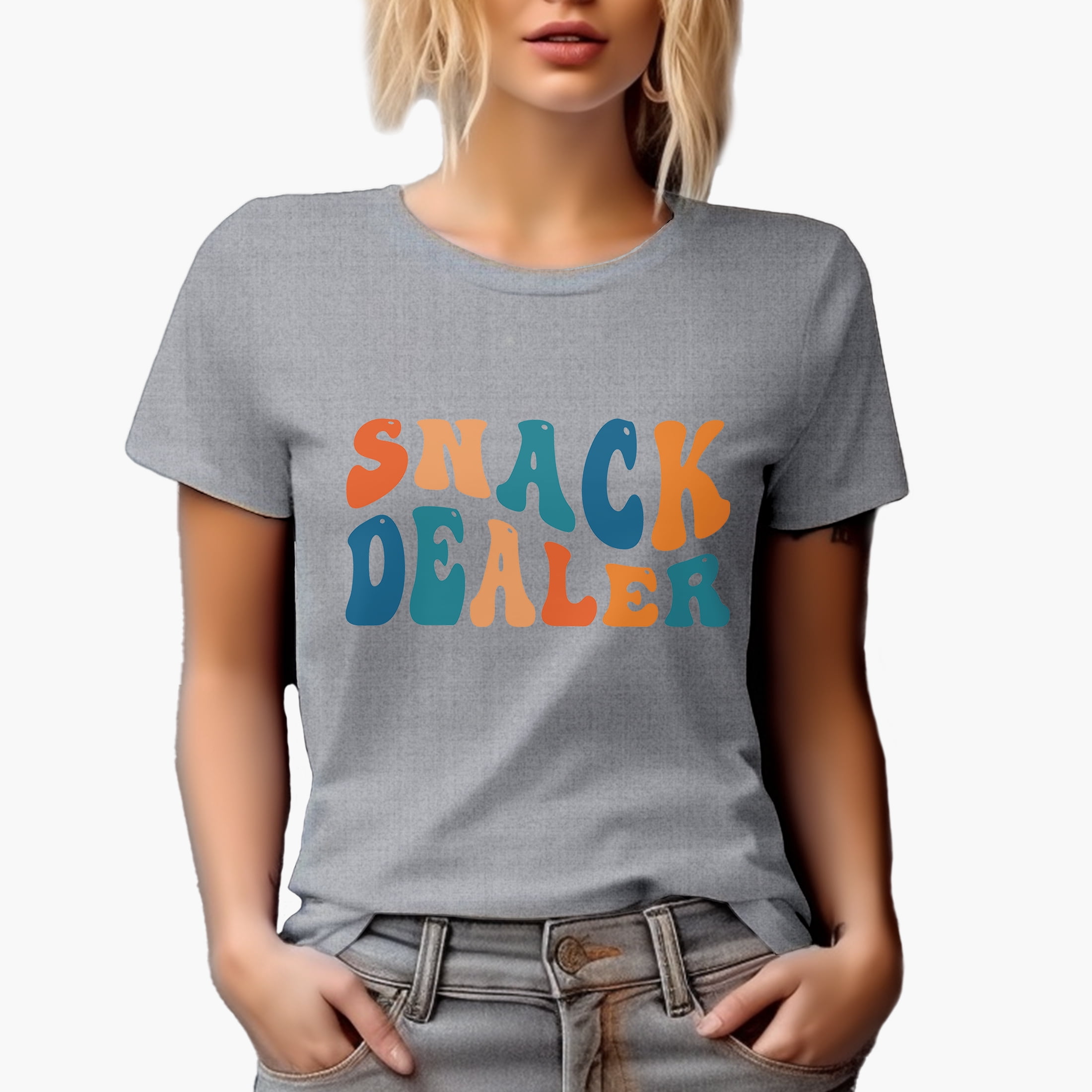 Snack Dealer, Funny Name or Title for Moms or Mothers of Kids, Groovy ...