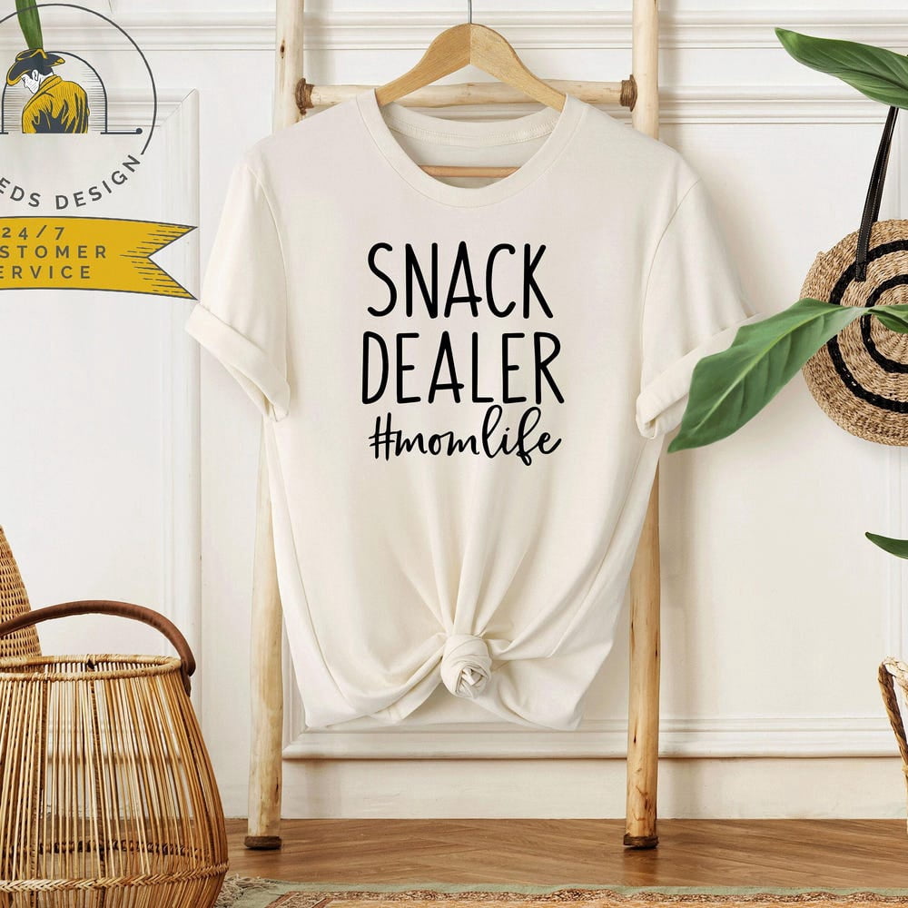 Snack Dealer Mom Shirt, Funny Mom Life Shirt, Funny Mom Shirt, Mom ...