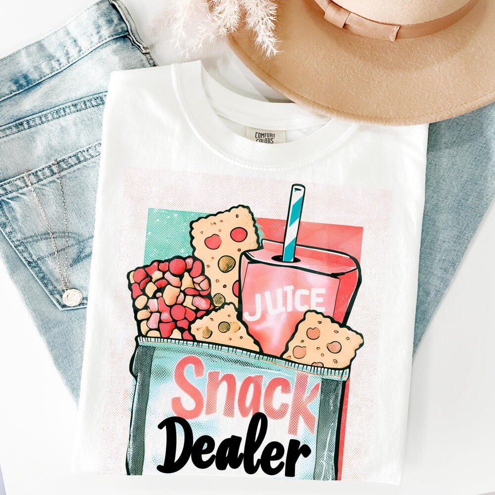 Snack Dealer Shirt, Funny Mom Shirt, Mothers Day Shirt, Motherhood ...