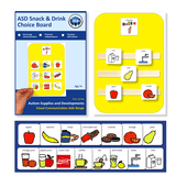 Snack / Drink Choice Board – with Visual Snack and Drink Symbol Cards ...
