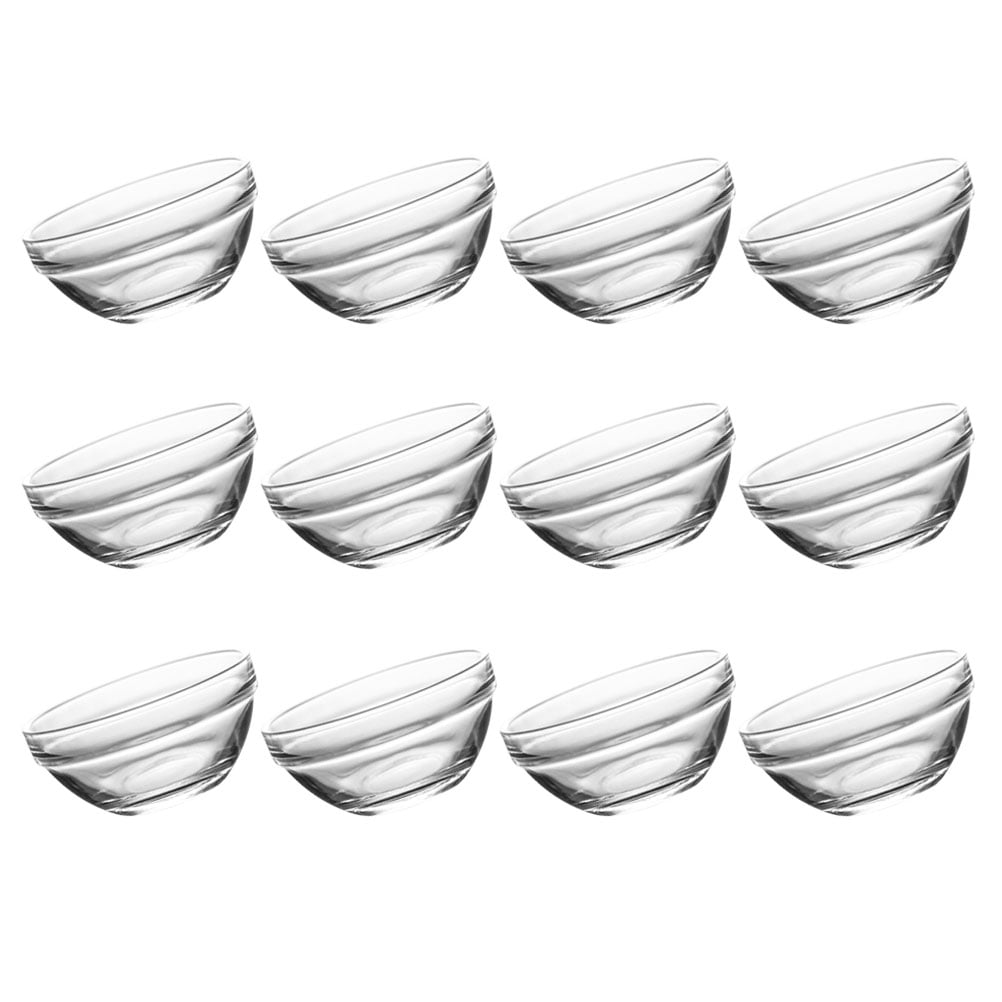 Snack Food Bowl 12 Pcs Dessert Salad Containers Candy Tiny Bowls Microwave Safe Glass - Walmart.com