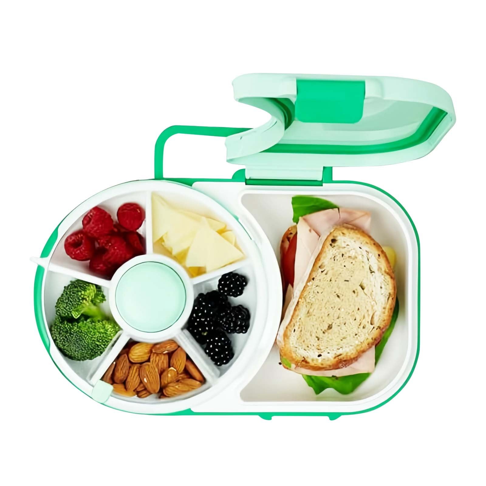 Snack For Toddlers With Lid Multifunctional Rotating Kids Snack ...