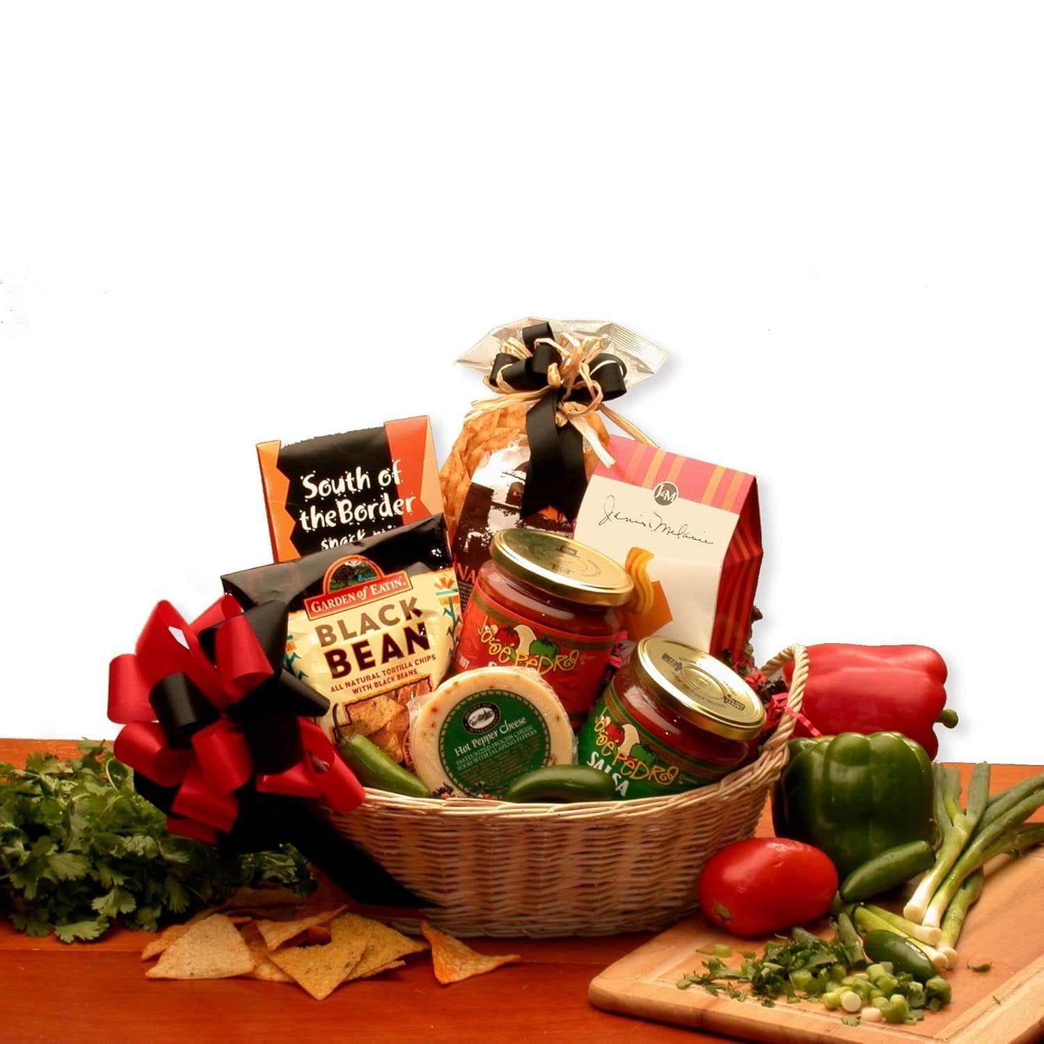 Snack Gift Lets Spice it up! Salsa Gift Basket - Chips and salsa gift ...