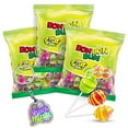 Snack Hut Presents Sour OIF8 Bon Bon Bum Lollipops, Sour Bubble Gum ...