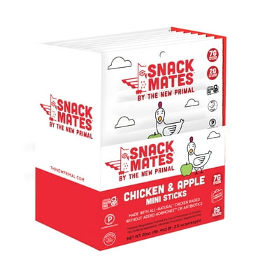 Nick's Sticks Free Range Turkey Snack Sticks One Box (25 Twin Packs ...