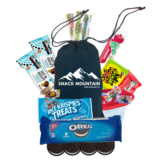 Snack Mountain Care Package Gift Bag (15 Count) - Appreciation, Thank ...