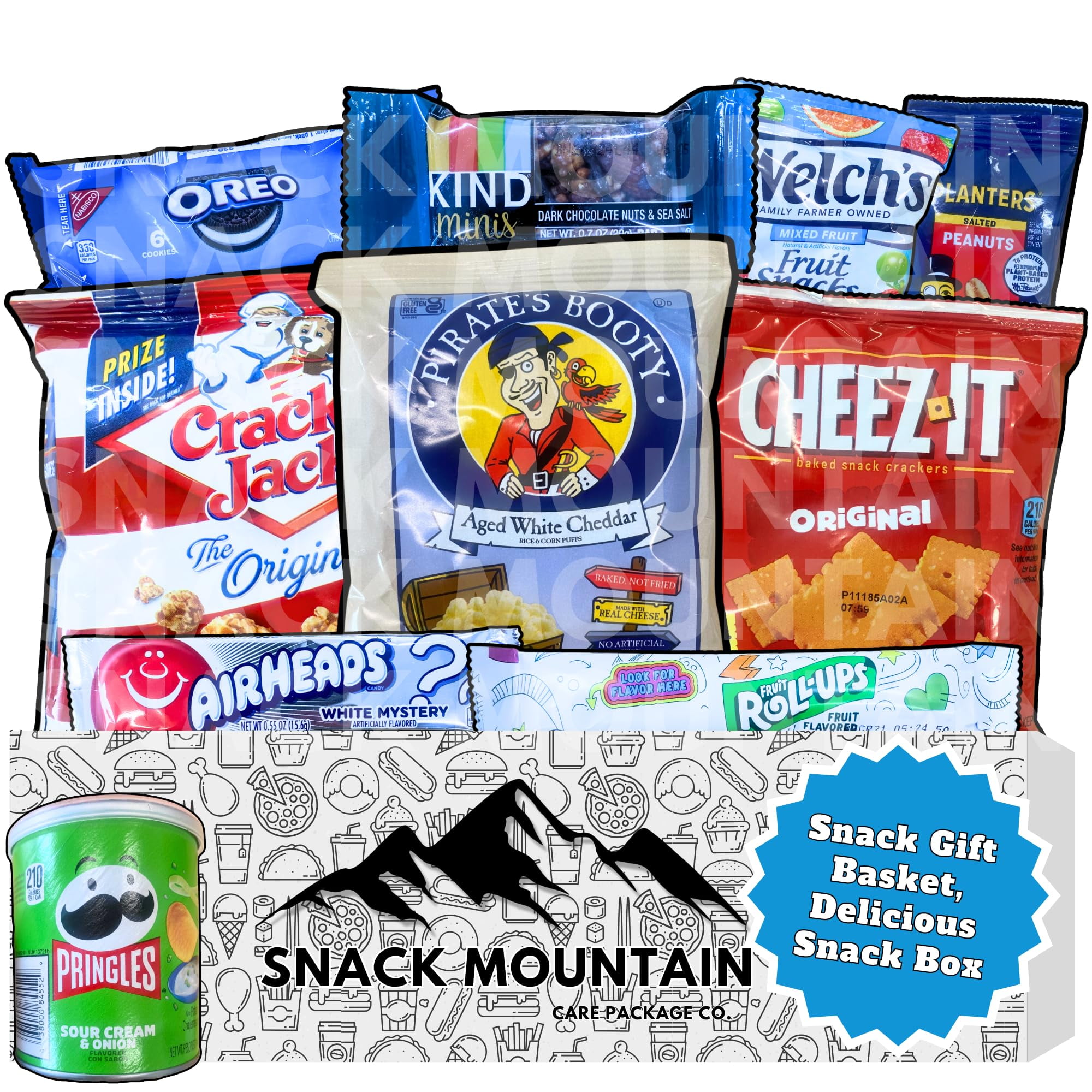 Snack Mountain Ultimate Care KEF16 Package, Variety Pack for College ...