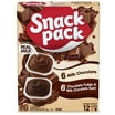 Snack Pack Sugar-Free Puddings - Chocolate & Vanilla Flavor, Family ...