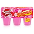Snack Pack Pink STARBURST Fruity Candy Juicy Gels Cups for Kids, 3.25 ...