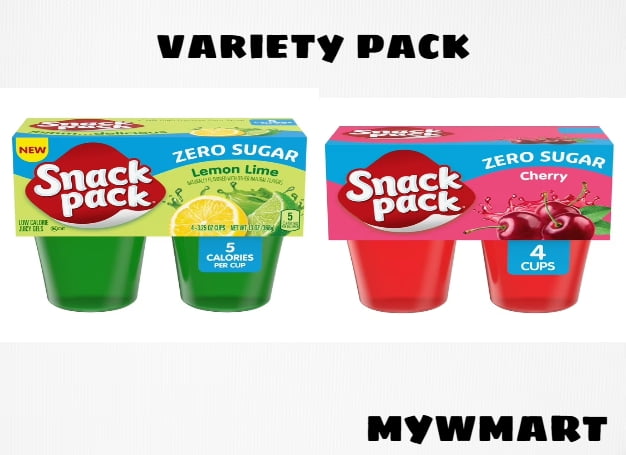 Snack Pack Zero Sugar Lemon Lime & Cherry Flavored Juicy Gels 3.25 oz ...