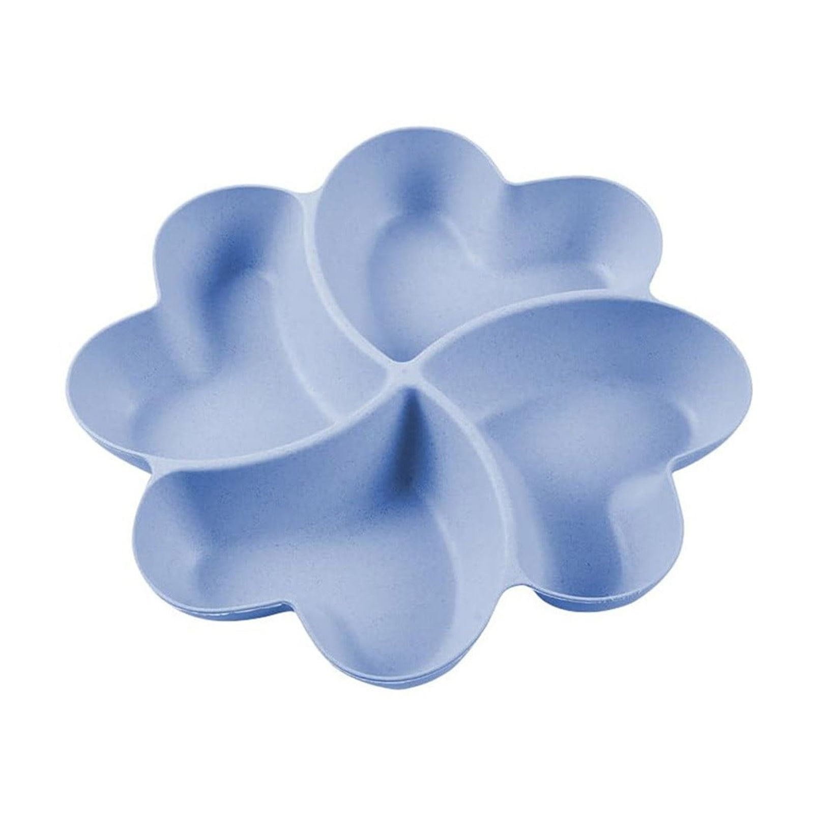 Snack Plates With Compartments Reusable Plates With Dividers Snack ...