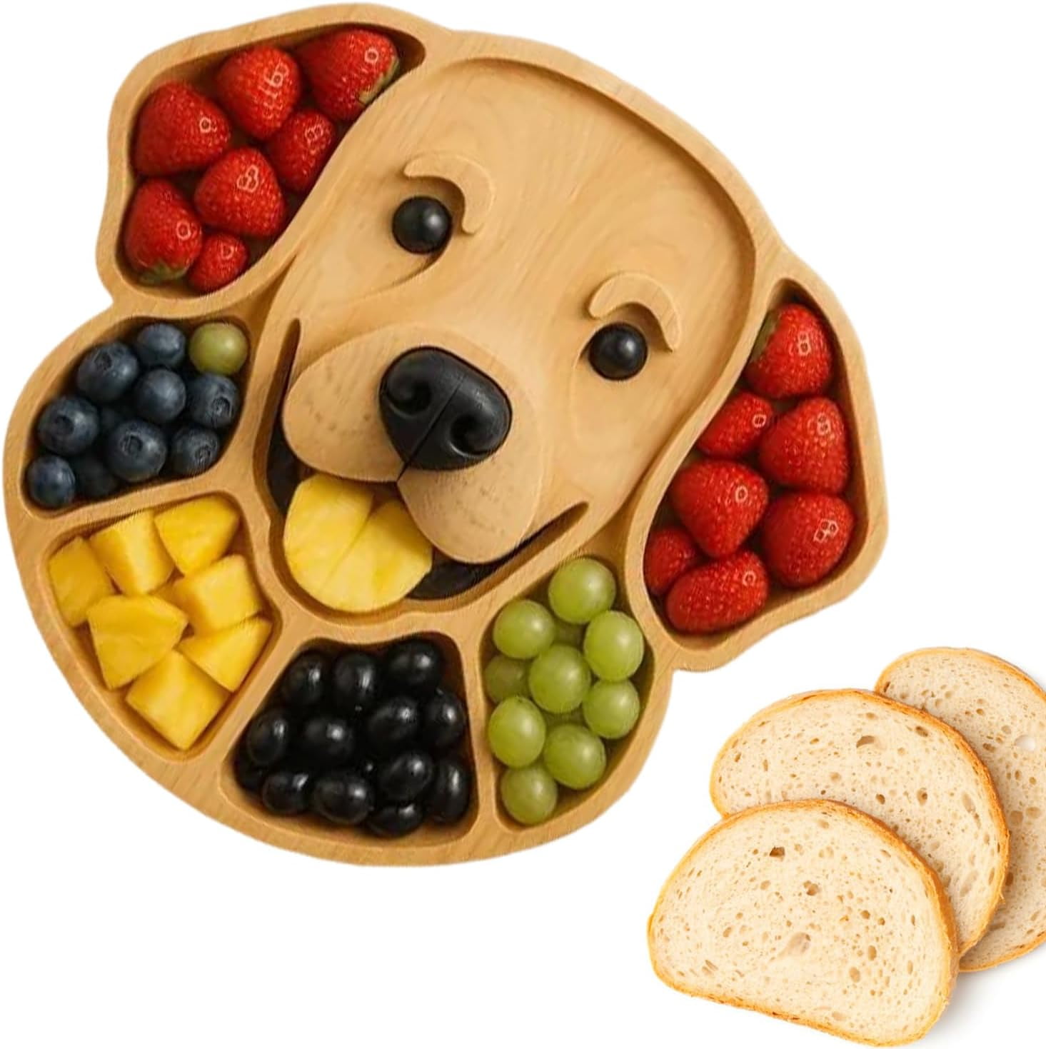 Snack Platters for Parties,Candy Dish Platter for Party | Wood Kitchen ...