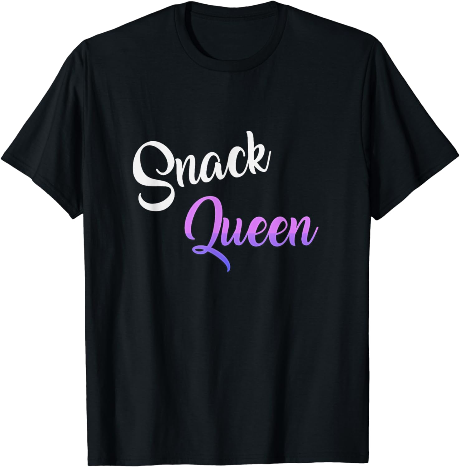 Snack Queen - Funny Cooking - Snacks Lovers T-Shirt - Walmart.com