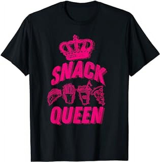 Snack Queen Shirt | Cool I Love Midnight Snack Boy Girl Gift - Walmart.com