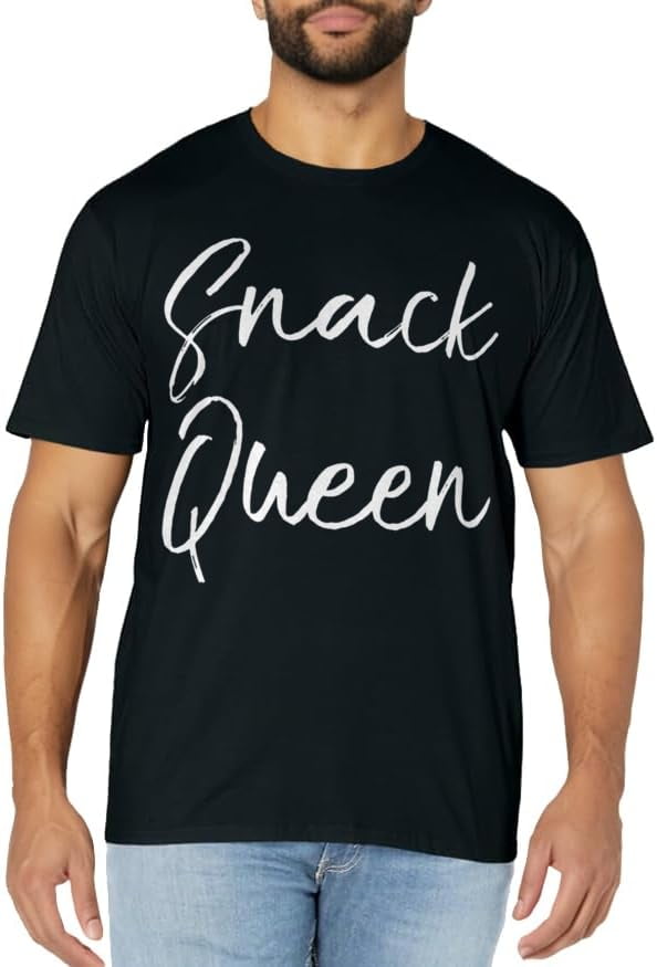 Snack Queen Shirt Fun Cute Cooking Eating Tee - Walmart.com