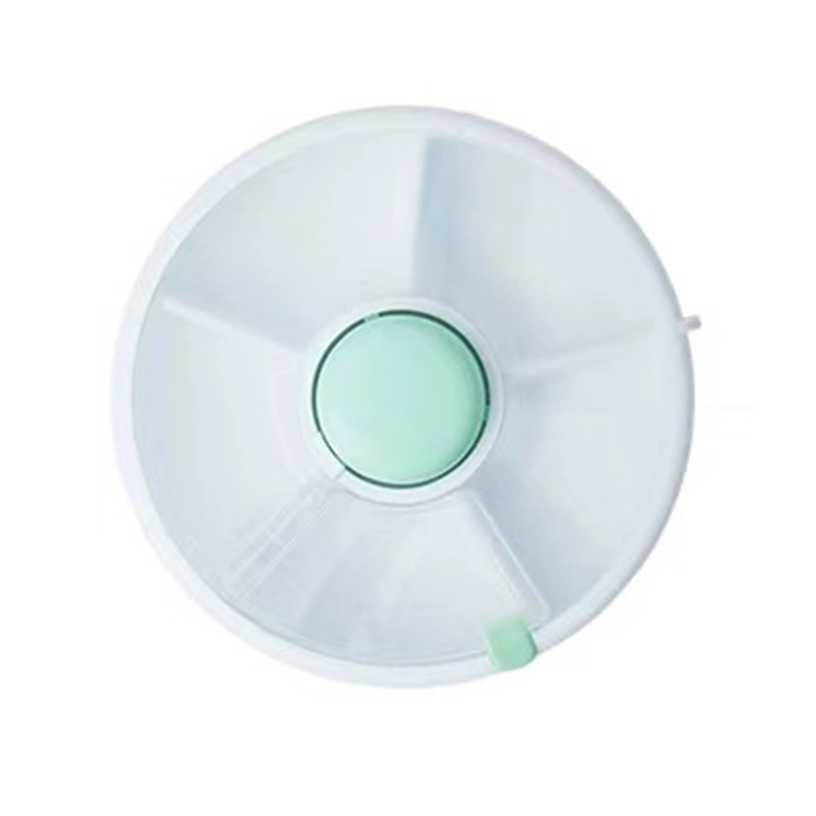 Snack Spinner Container 5 Compartments Snack Box Easy On-the-Go Divided ...