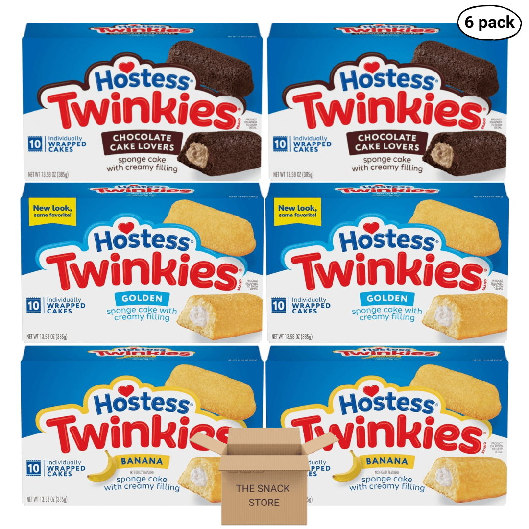 The Snack Store Variety Pack | Hostess Twinkies Chocolate Cake Lovers ...