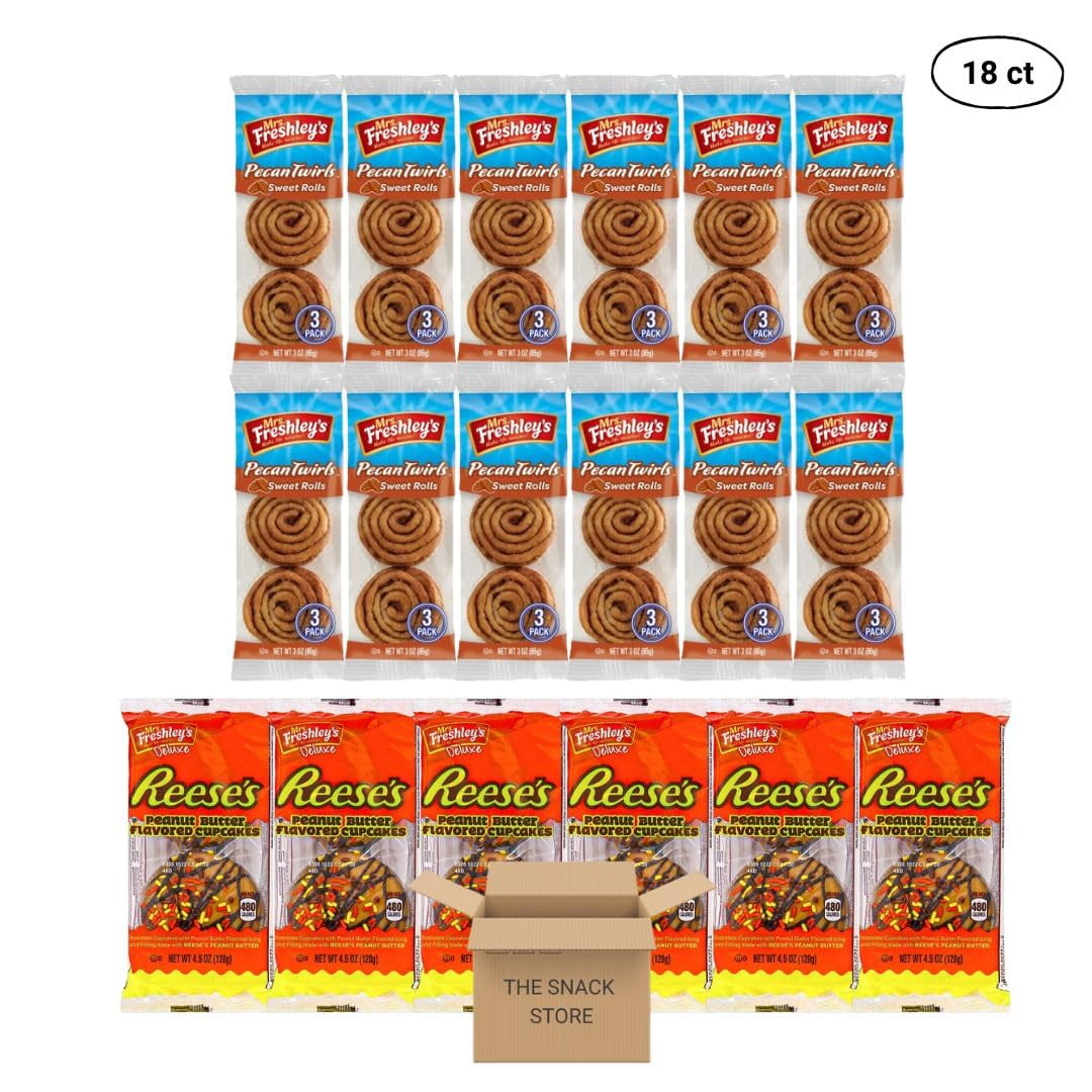 The Snack Store Variety Pack | Mrs. Freshley's Pecan Twirls 12 Count ...
