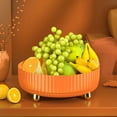 Snack Tray, Creative Fruit Tray, Rotating Snack Serving Platter, Food ...