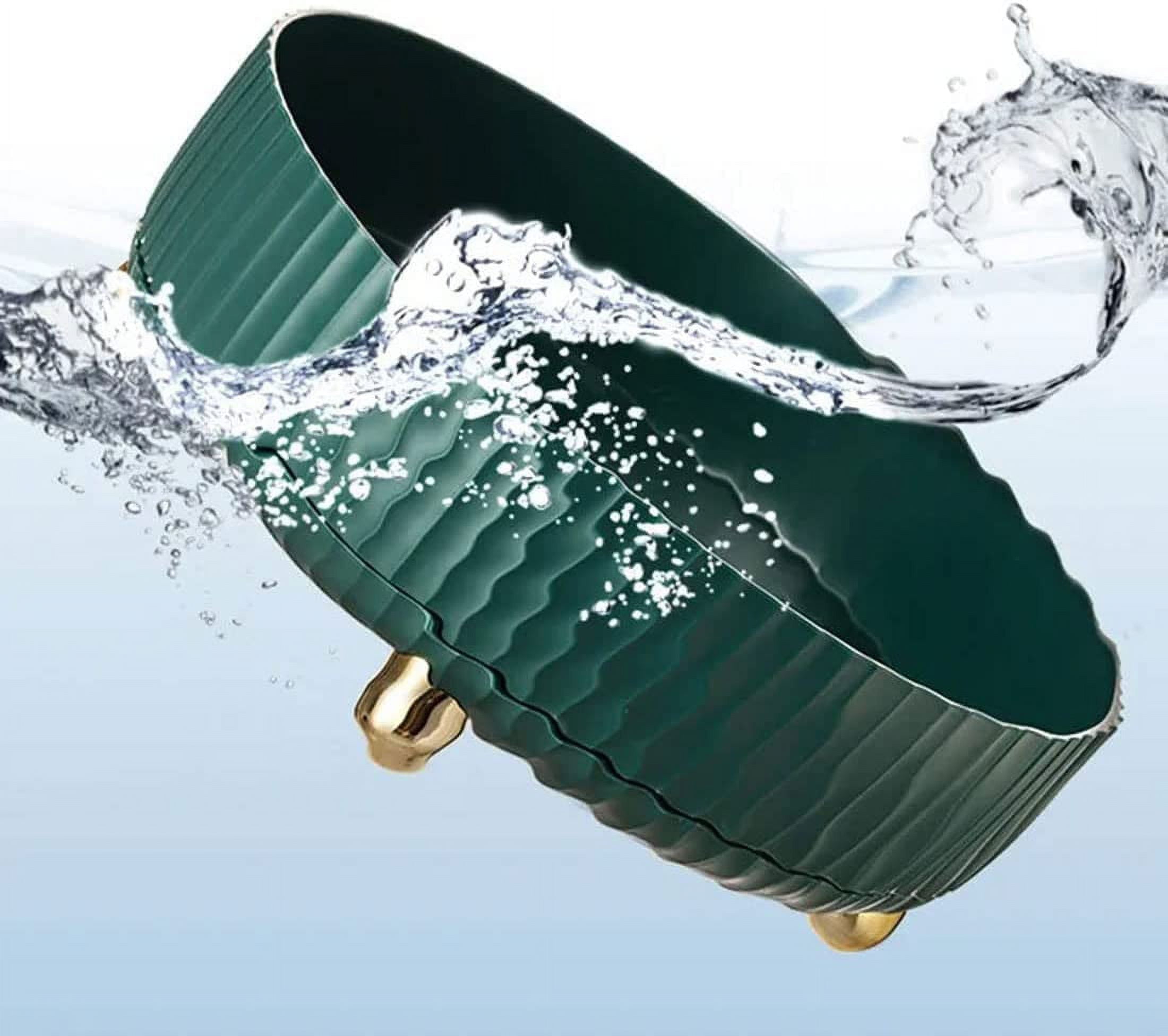 Snack Tray, Fruit Storage Organizer, 5 Segmented Containers, Stainless ...