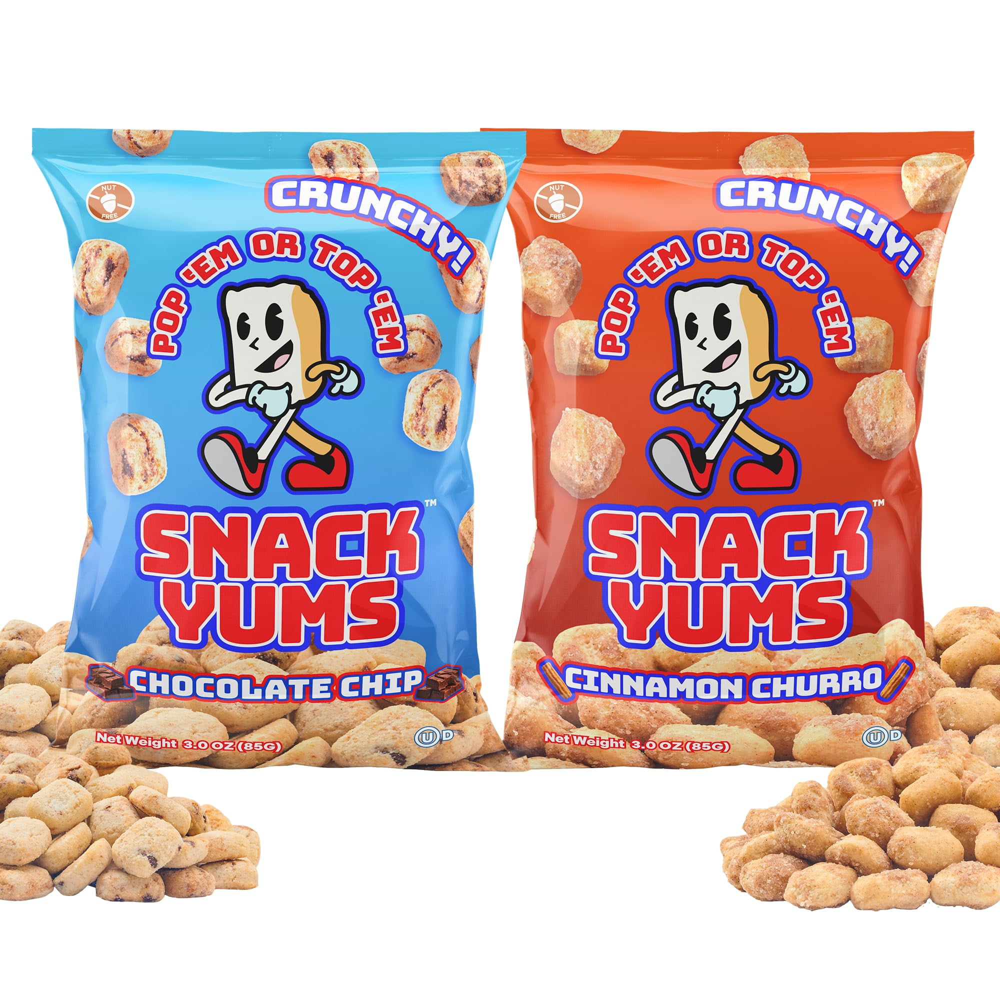 Snack Yums Bite Size AIF4 Mini Cookies Variety Pack - Delicious Plant ...