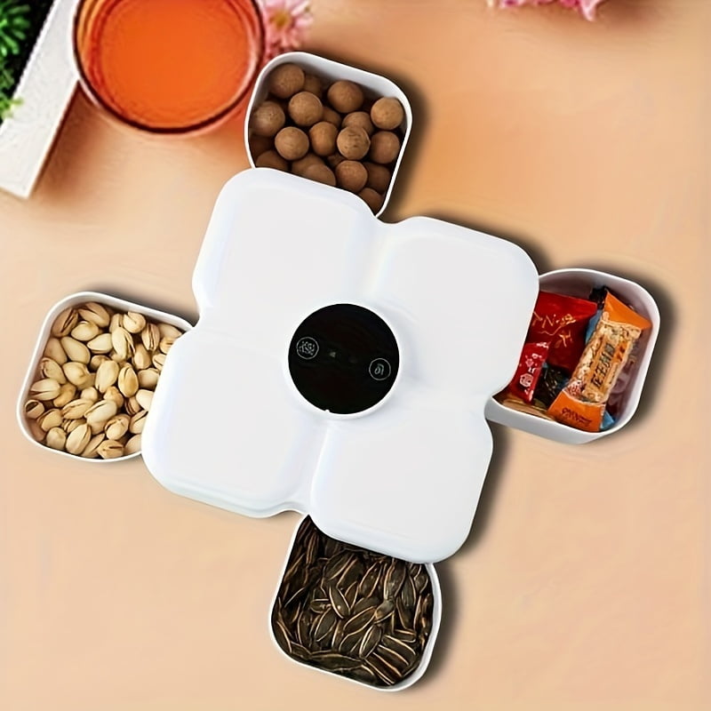 Snack divider container with lid snack box, snack container with ...