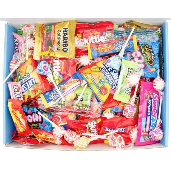 Snackathon Assorted Candy Fun Mix, Bulk, 17 Different Candies, Fun Size ...