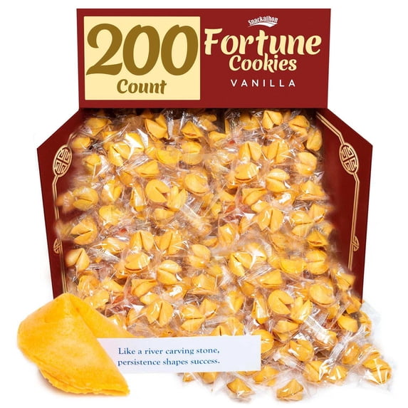 Snackathon Fortune Cookies, Individually Wrapped, Bulk Pack, Premium ...