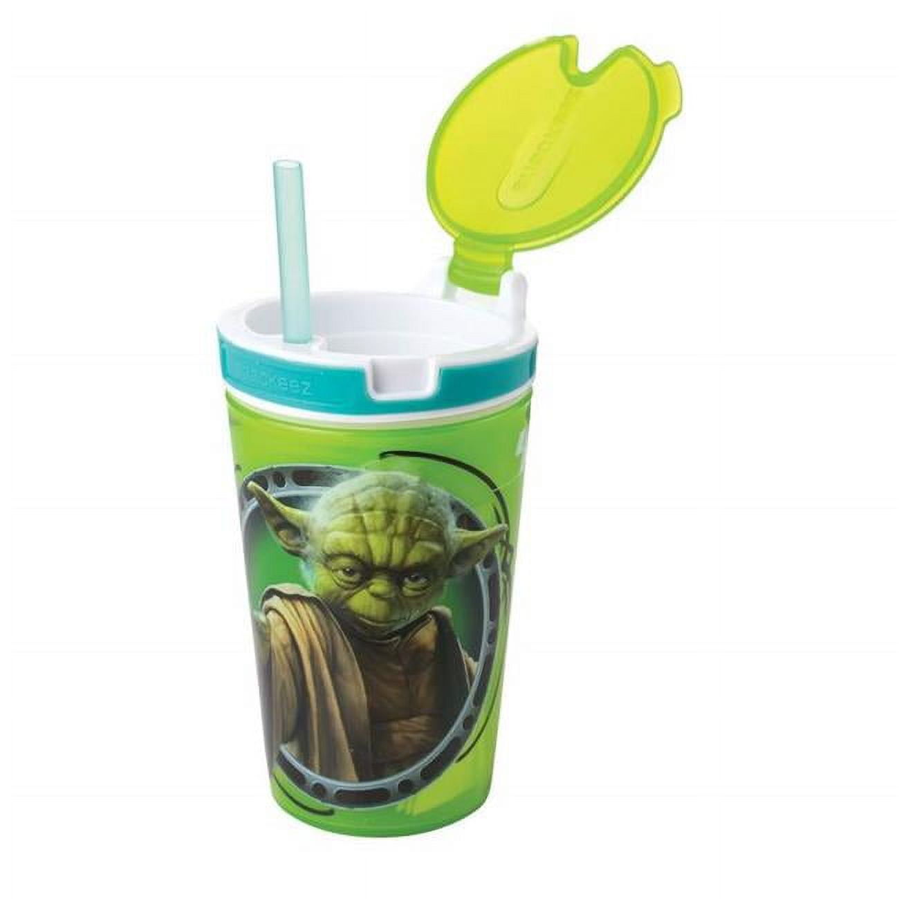 Snackeez Jr. 2-in-1 Snack & Drink Cup with Straw and Lid – Drinkware ...