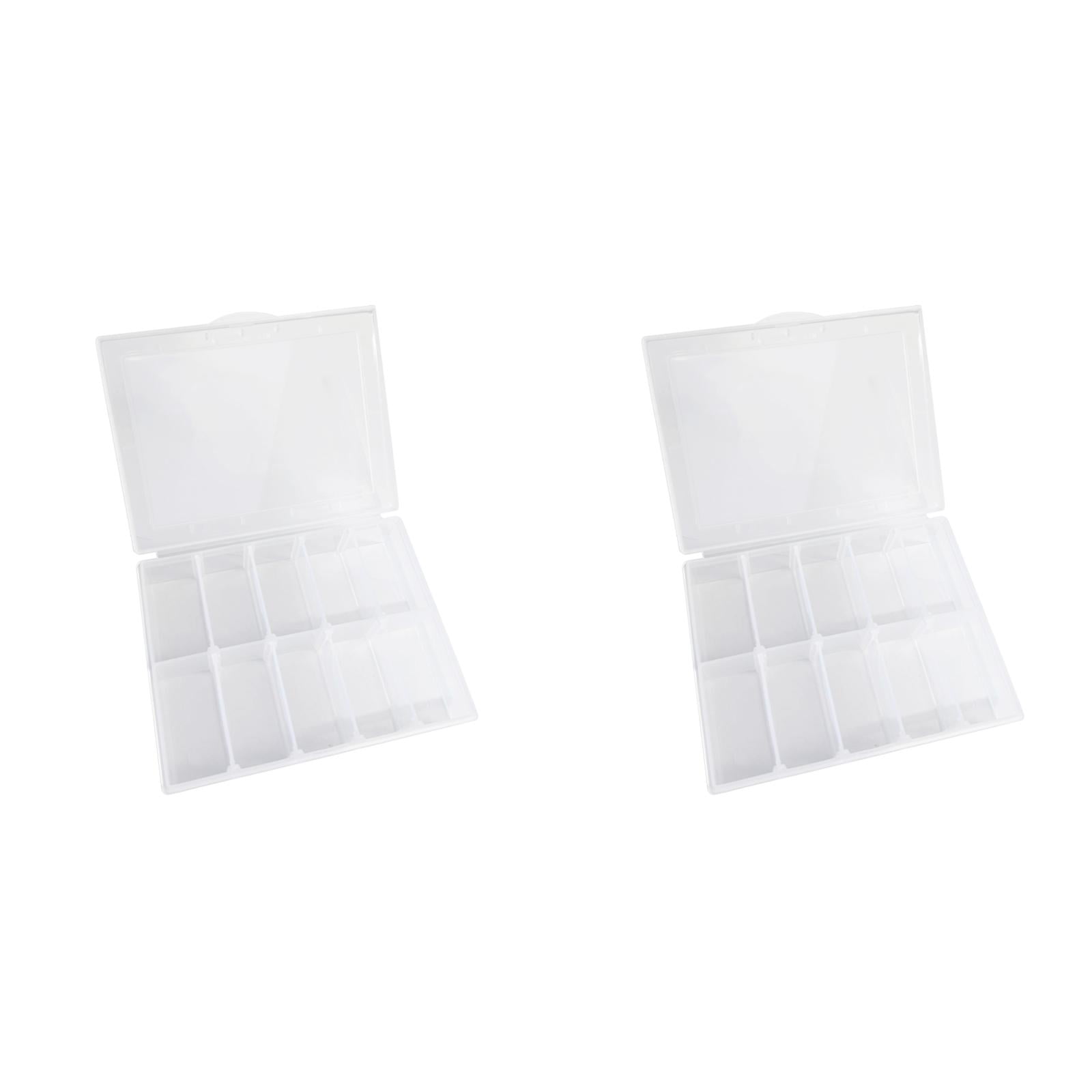 Snackle Box Container,2 Pcs Snack Boxes, 10 Compartments Snack ...