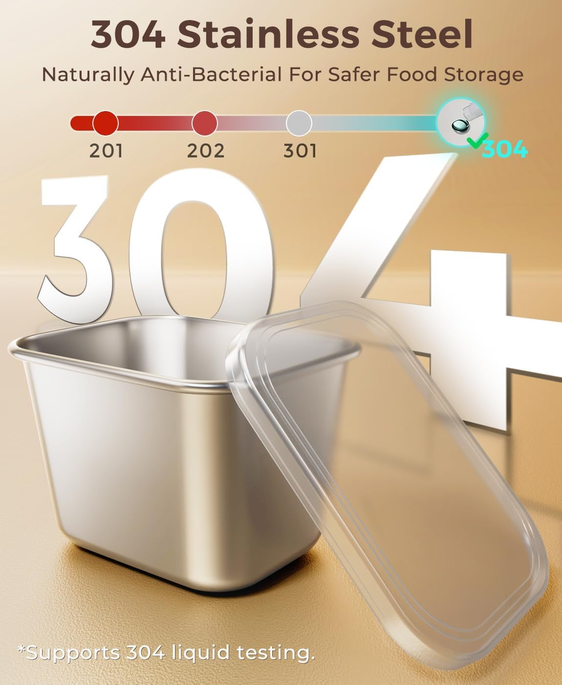 Snackle Box Container with 8 Removable Stainless Steel Compartments ...