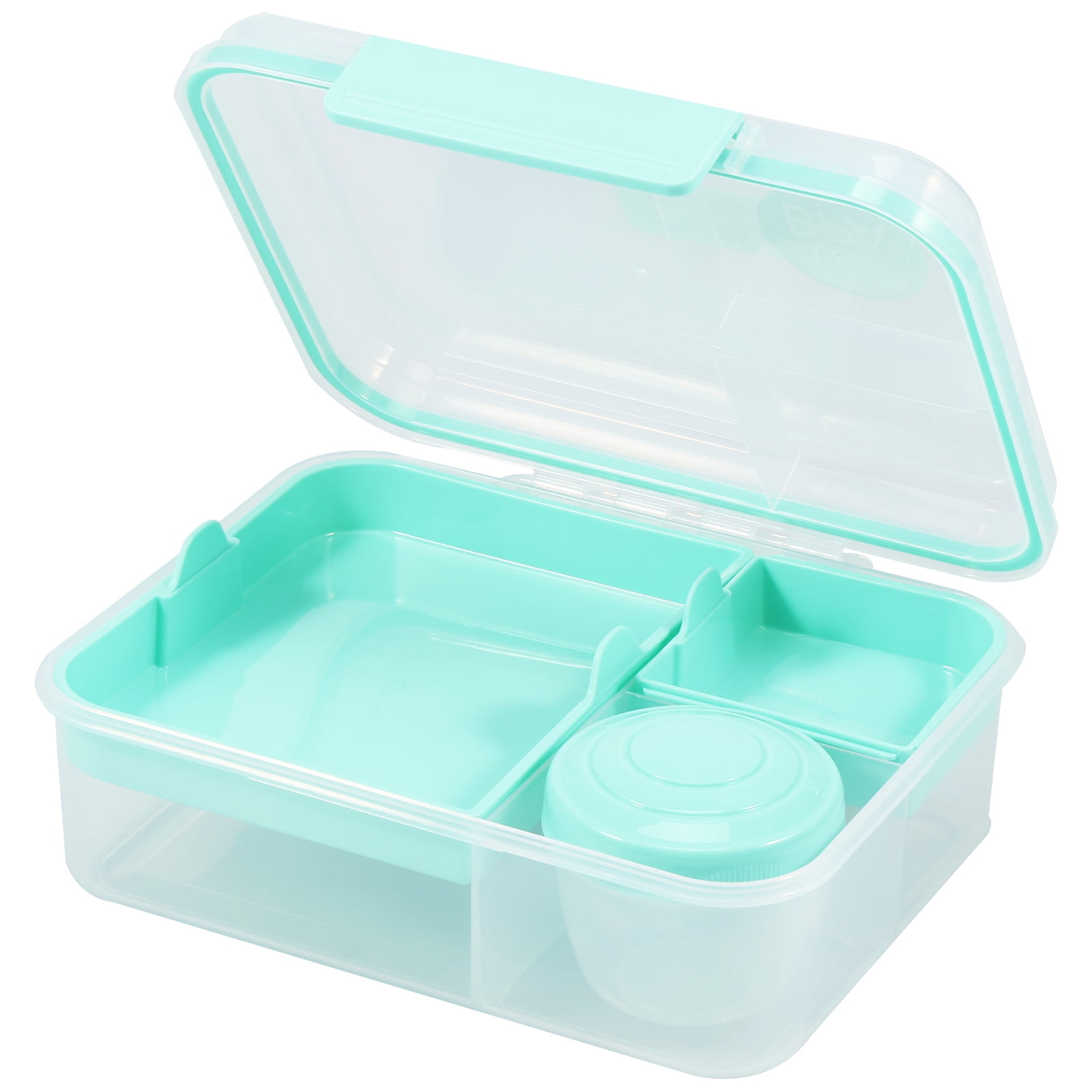 Snackle Box Container Double Layer Meal Prep Containers Reusable Snack ...