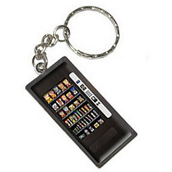 Snacks Chips Candy Vending Machine Keychain Key Chain Ring - Walmart.com